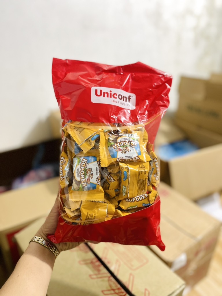 Kẹo Nga xốp bò 500g/6