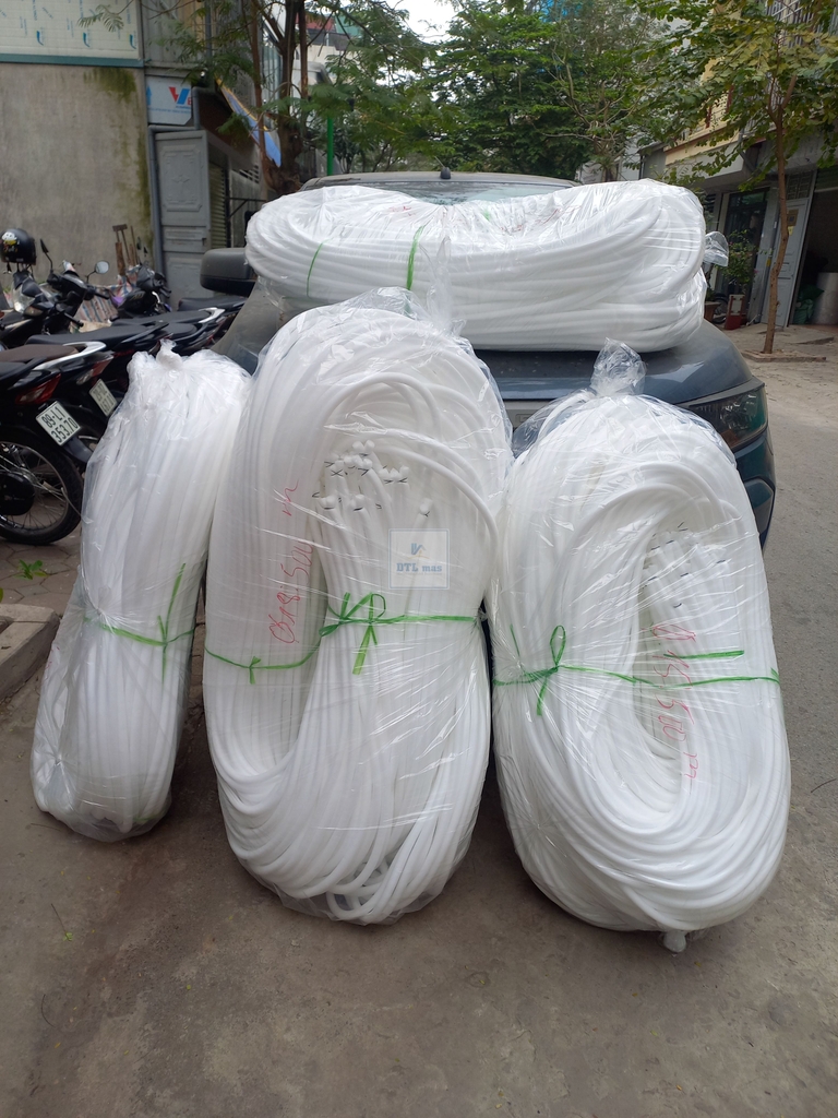 Backer Rod Ø15mm - Thanh xốp chèn khe bê tông đường kính 15mm - Xốp ống ...