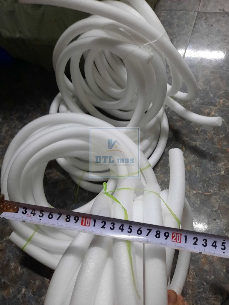 Backer Rod Ø20mm - Thanh xốp chèn khe bê tông đường kính 20mm - Xốp ống ...