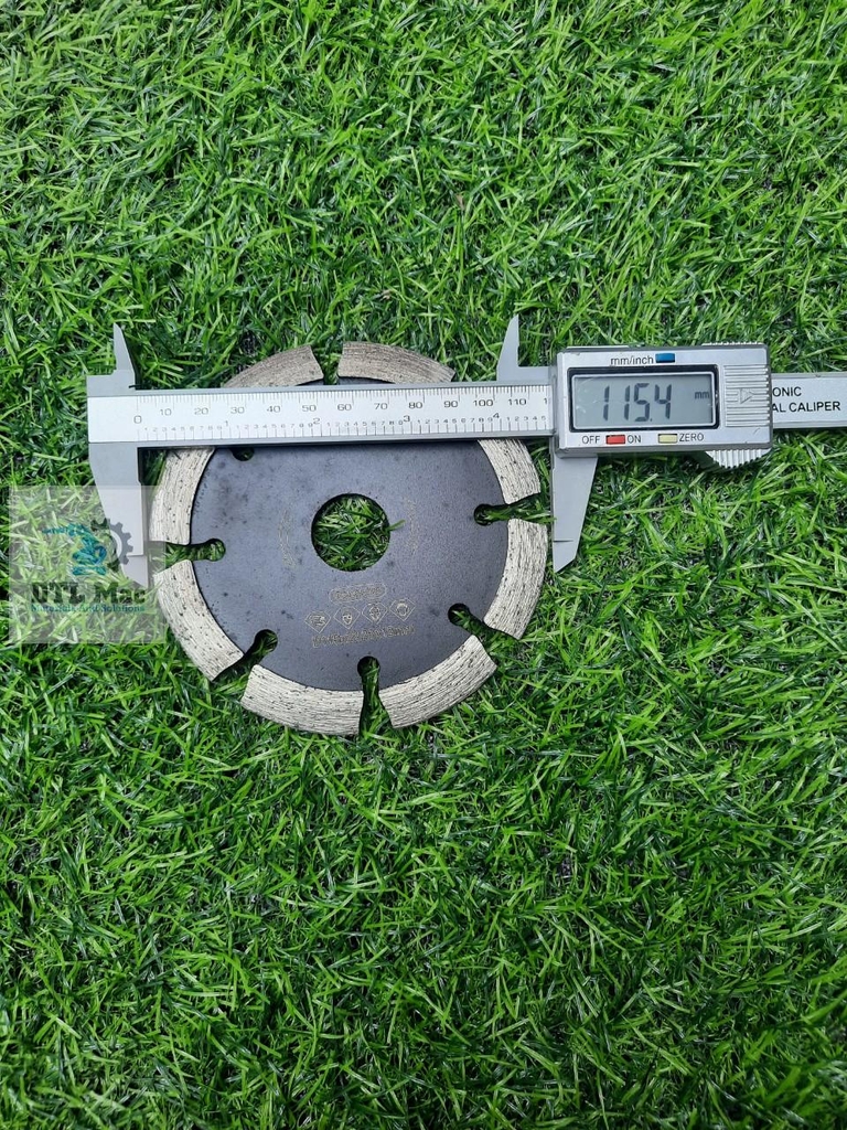 Lưỡi cắt bê tông, lưỡi cắt rãnh chữ V - D115x22.23x8mm | Dtlgroup.vn