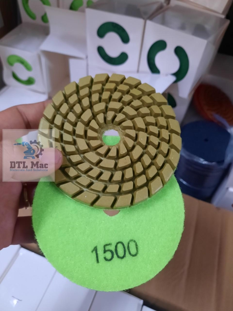 Đĩa Nhựa Mài Sàn 9mm SDTL - Phíp Mài Đánh Bóng Sàn Bê Tông, Sàn Đá. Lá Số Mài Sàn | Dtlgroup.vn