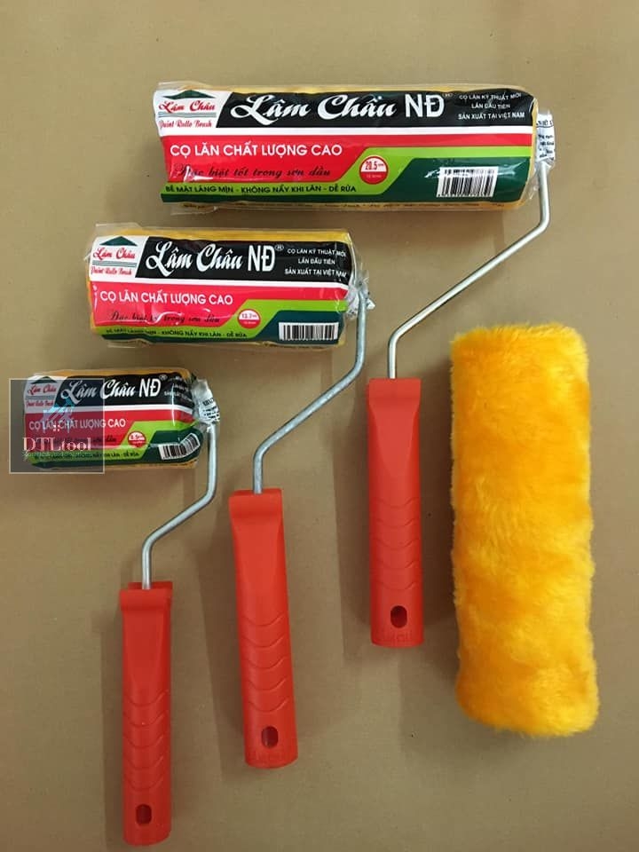 Rulo, Lô lăn sơn dầu, Lu lăn sơn Epoxy - Lu Lâm Châu 8cm | Dtlgroup.vn