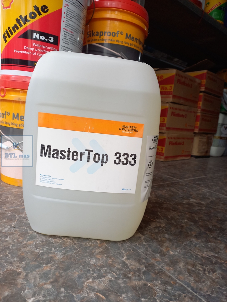 MasterTop 333 20L - Liquild Hardener Tăng Cứng Thẩm Thấu. Chống Lên Bụi ...