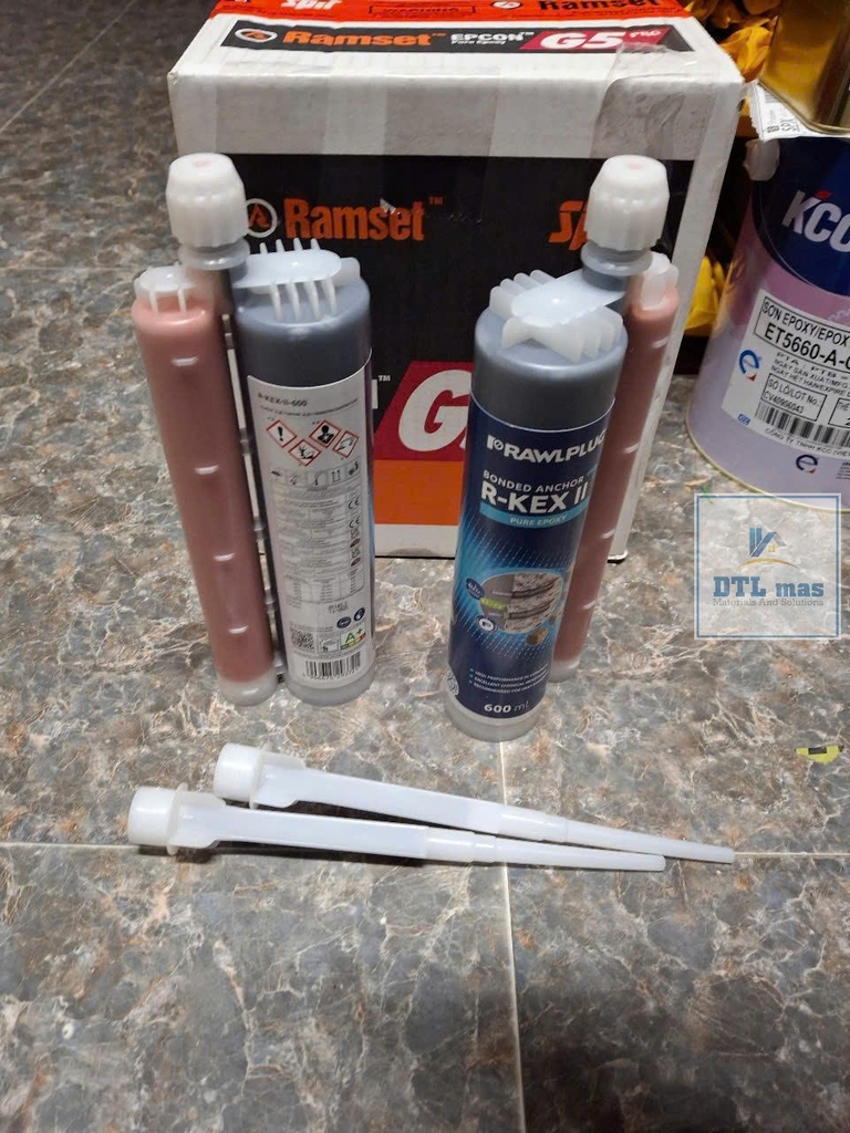 Keo Cấy Thép Rawlplug R-Kex II - Tuýp 600ml | Dtlgroup.vn