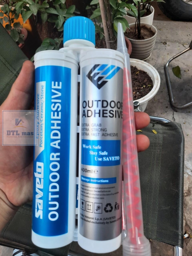 Saveto Outdoor Adhesive - Keo chít mạch gạch đá gốc Epoxy ngoài trời ...