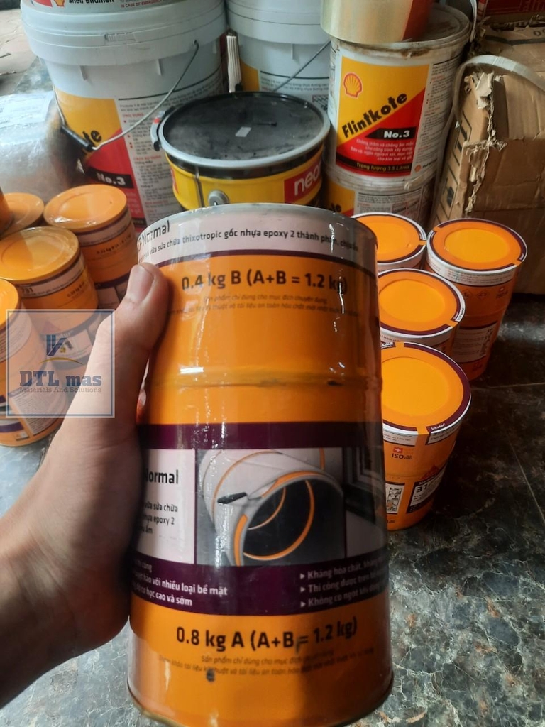 Sikadur 731 Đổi Tên 》SikaDur 31 CF Normal Bộ 1.2Kg - Keo Epoxy 2 thành phần. Kết dính đa năng ...