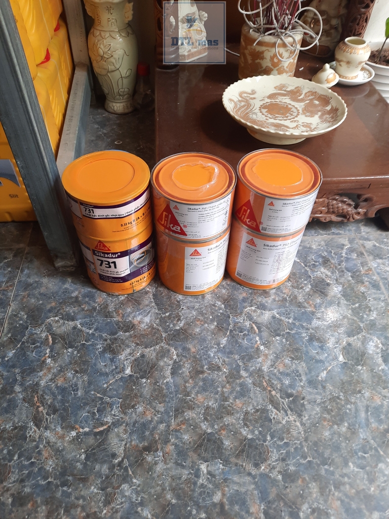 Sikadur 752 Bộ 1Kg - Chống thấm 2 thành phần Epoxy có thể bơm được ...