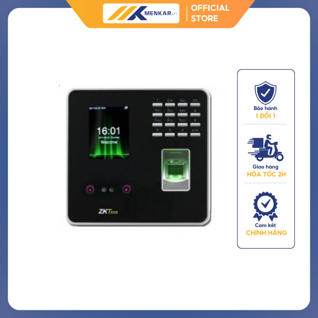 Máy chấm công nhận diện khuôn mặt Zkteco MB20