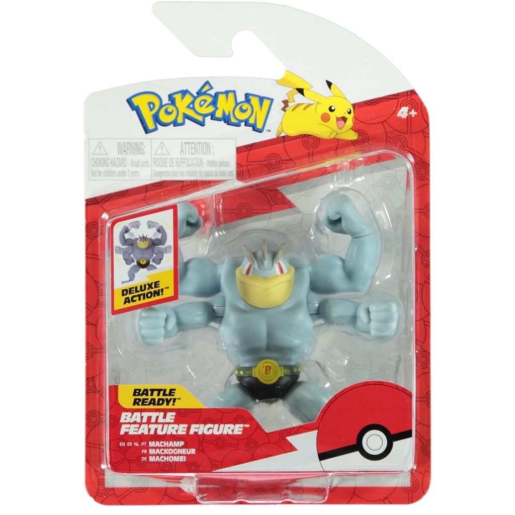 Machamp Action Figure Pokemon Battle Figure Fig Stuff