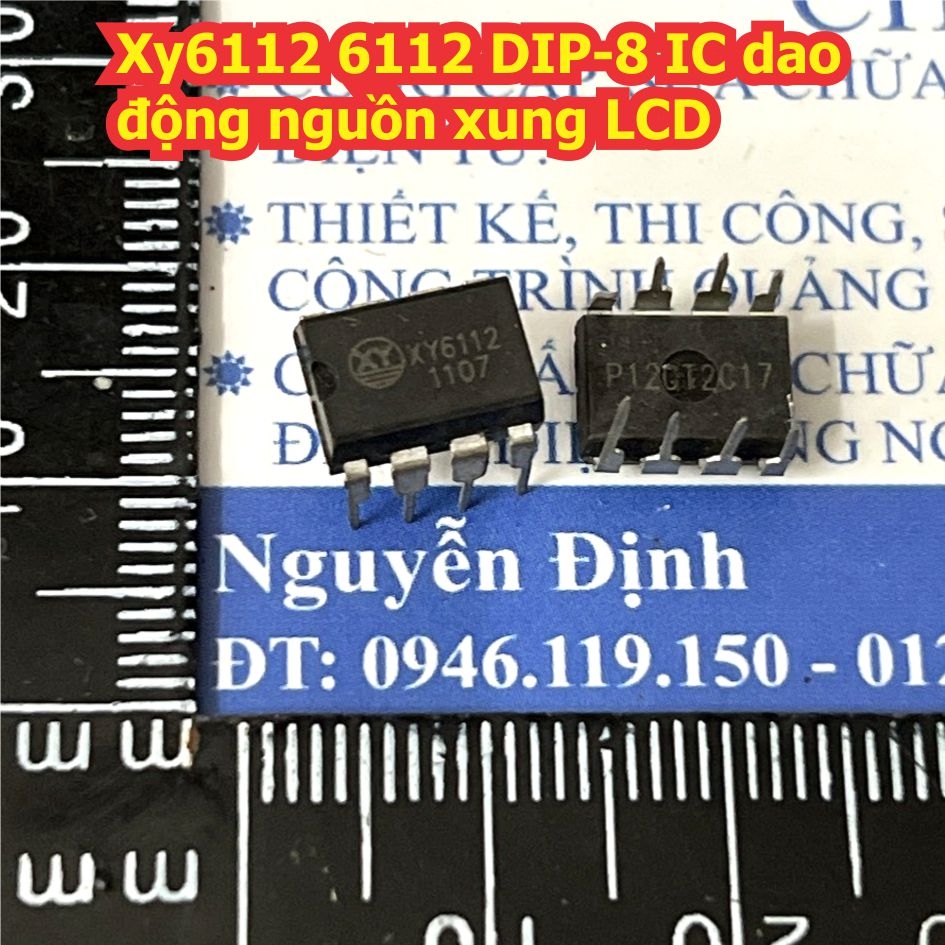 2 con XY6112 6112 DIP-8 IC dao động nguồn xung LCD kde0445