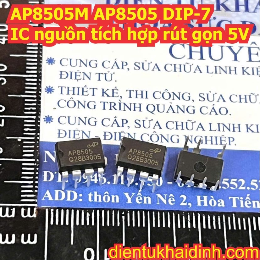 AP8505M AP8505 DIP-7 SOP-7 IC nguồn tích hợp rút gọn 5V kde1032