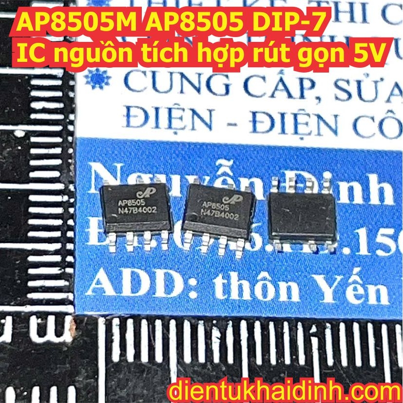 AP8505M AP8505 DIP-7 SOP-7 IC nguồn tích hợp rút gọn 5V kde1032