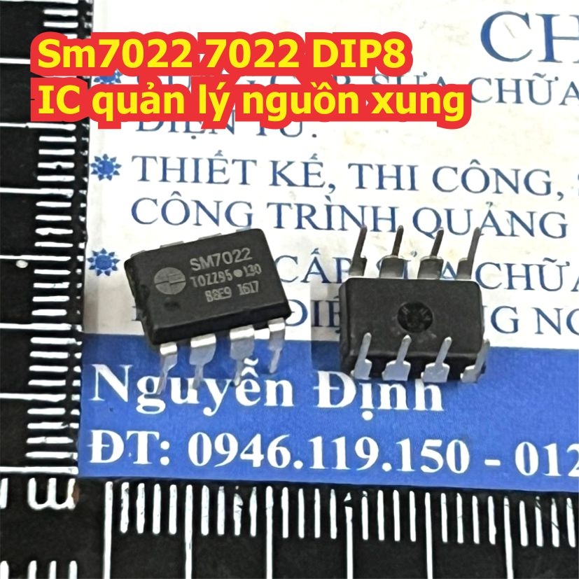 SM7022 7022 DIP8 IC quản lý nguồn xung kde2927