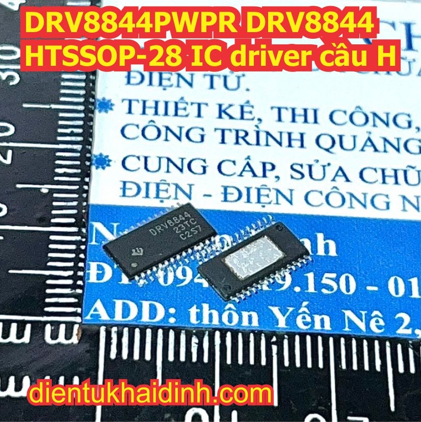 DRV8844PWPR DRV8844 HTSSOP-28 IC driver cầu H kde3494