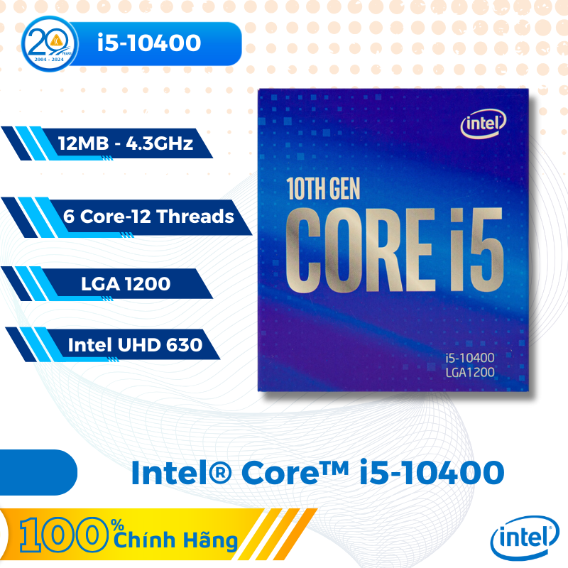 CPU Intel Core i5-10400