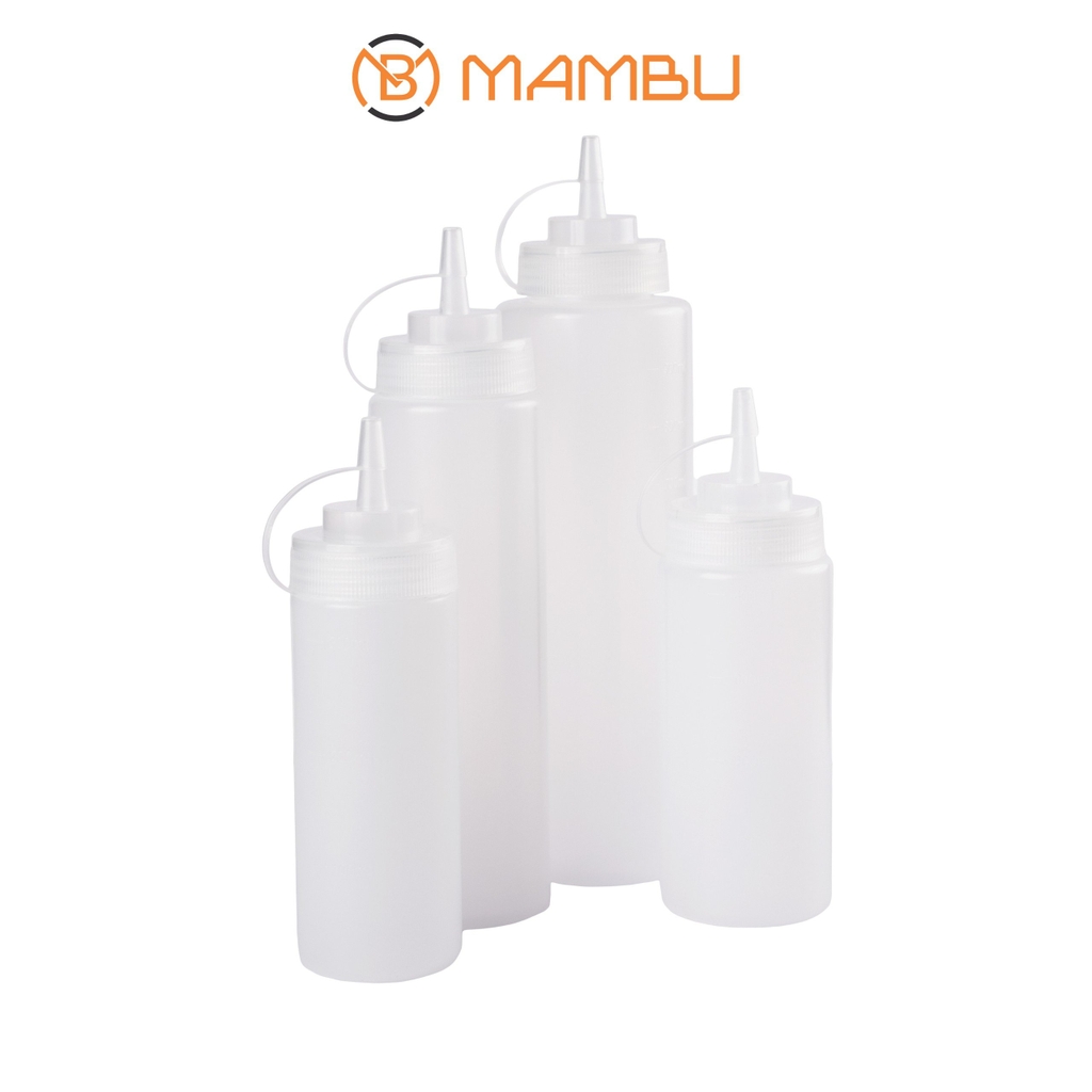 Chai Nhựa Đựng Sốt 360ml- 480ml- 680ml- 100ml- bình đựng sốt