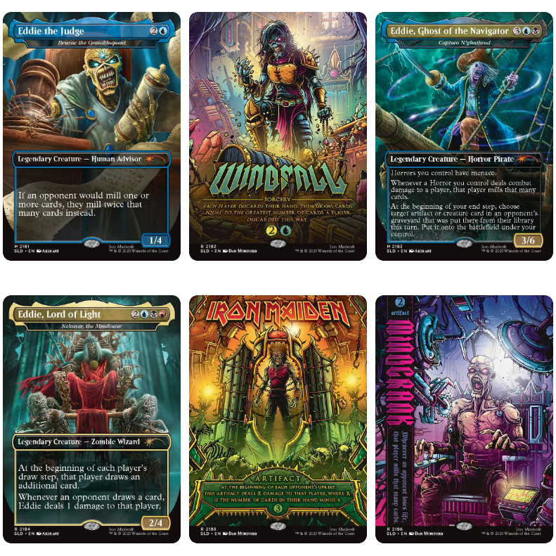 Magic the Gathering - Secret Lair x Iron Maiden: Eddie Unchained
