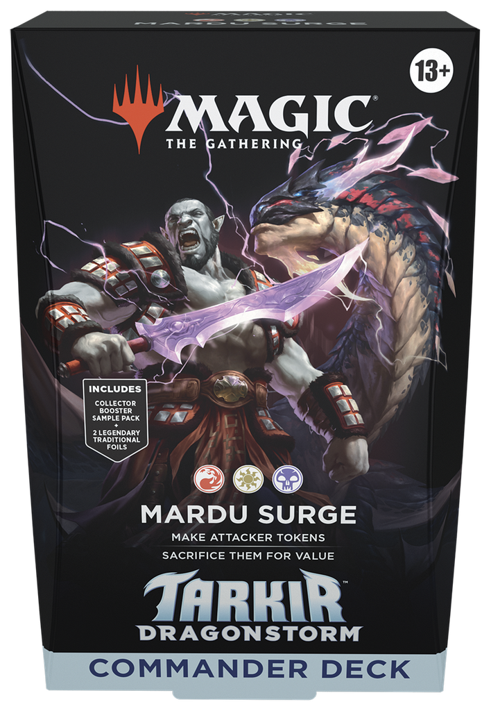 Magic: The Gathering - Tarkir: Dragonstorm - Commander Deck - Mardu ...