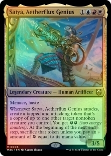 Magic the Gathering - Modern Horizons 3 - Satya, Aetherflux Genius (Foil)
