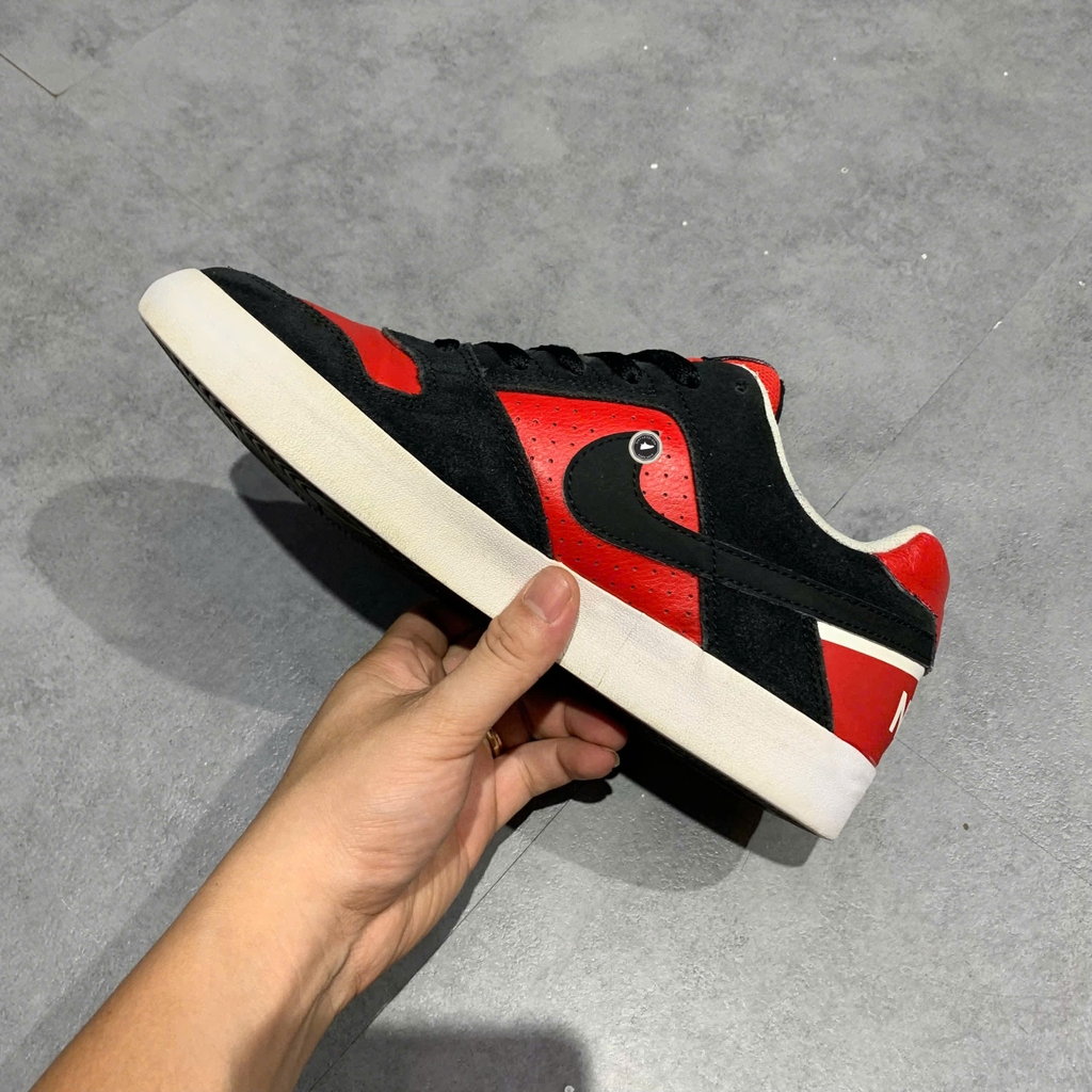 NIKE SB DELTA FORCE VULC BRED 942237 006 SIZE 41 GIÀY 2HAND CHÍNH HÃNG PVN21162