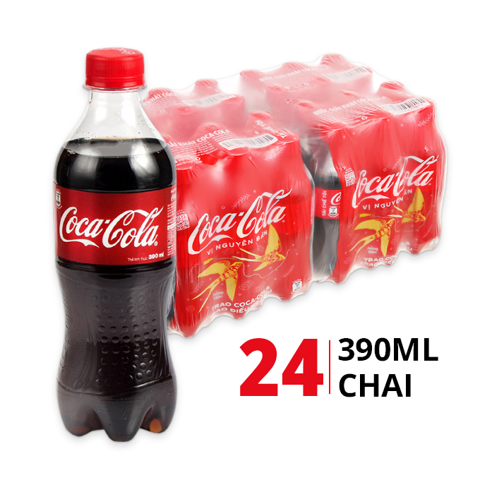 COCA CHAI 390ML | NPP XUÂN ĐÀO