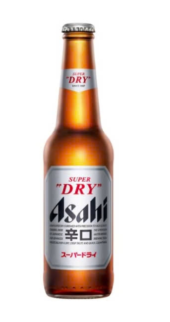 Bia Asahi Super Dry 5% ABV Chai 330ml