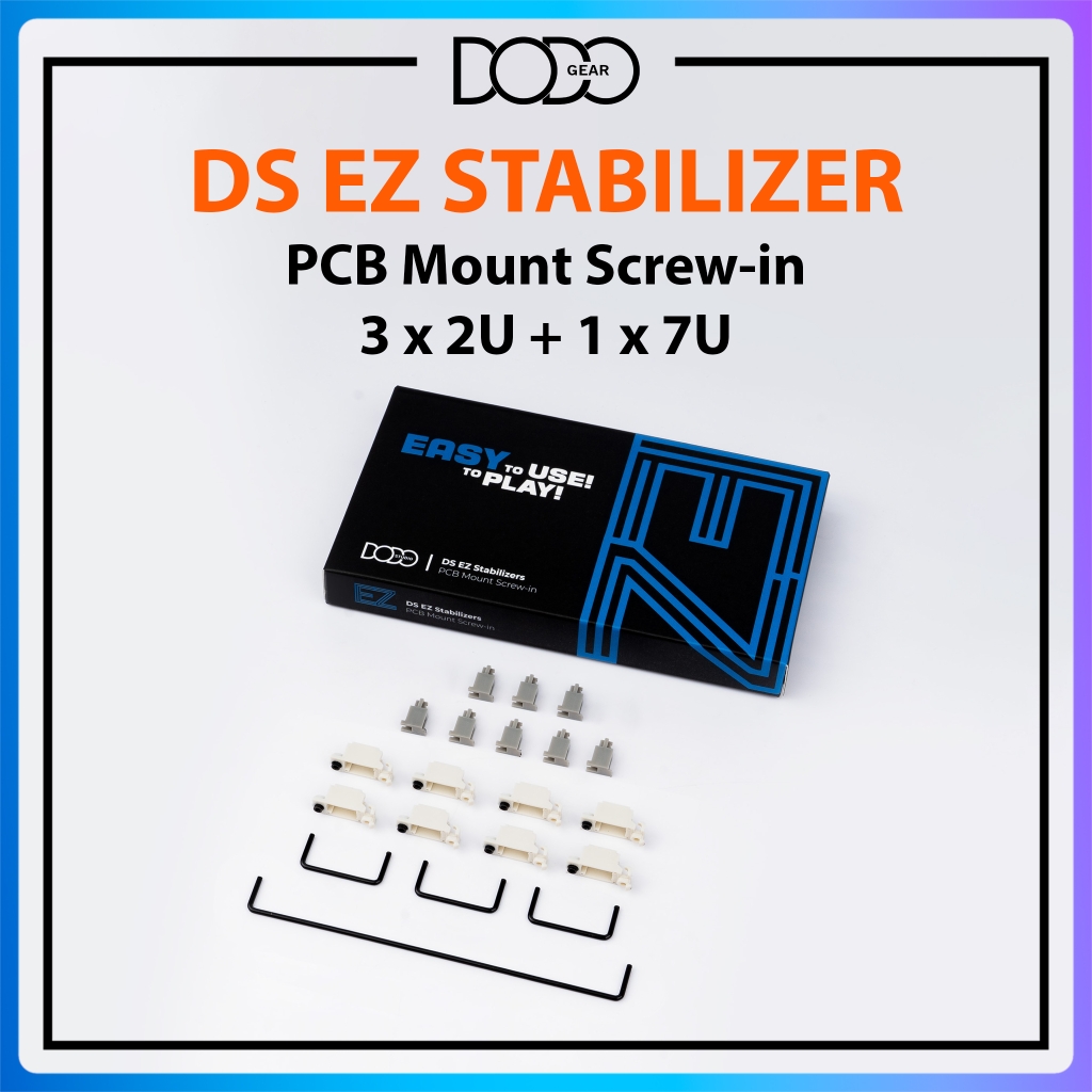 Bộ stab stabilizer DS EZ plate mount PCB Mount DoDo Studio chống tick ...