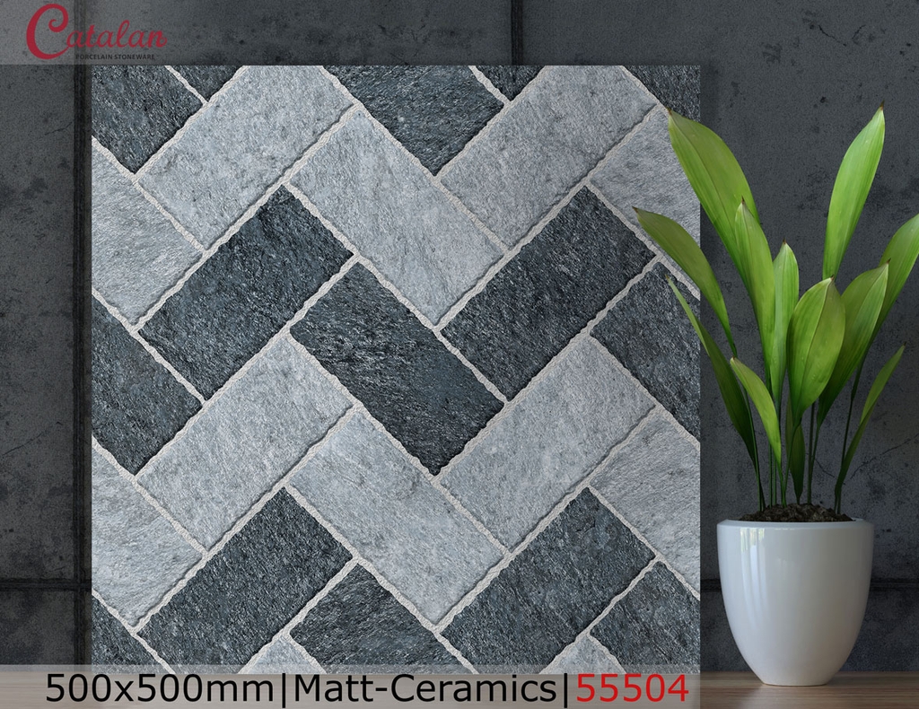 Gạch lát sân vườn 500x500 Catalan 55504
