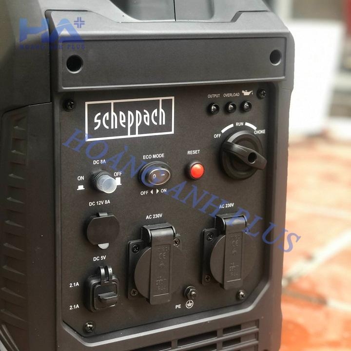 Máy Phát Điện Chạy Xăng 3Kw Scheppach Inverter SG3500i