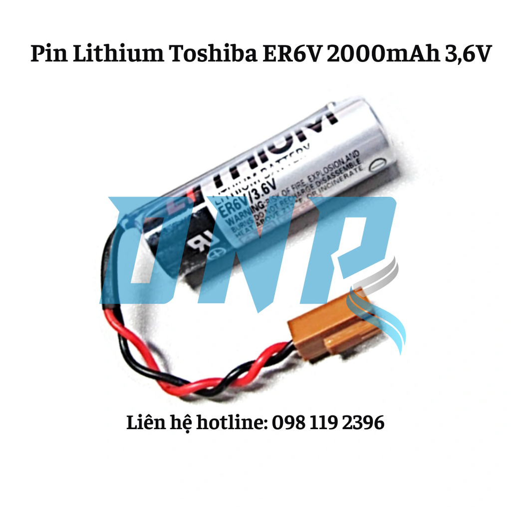 Pin Lithium Toshiba ER6V 2000mAh 3,6V