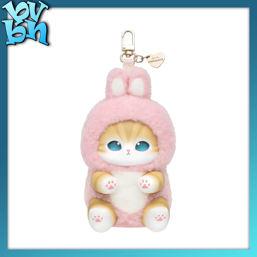Mofusand Kiramekko Fluffy Kittens Plush Keychain Blind Box