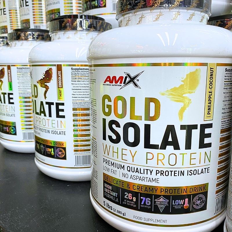 Amix Gold Isolate Whey Protein 5lbs