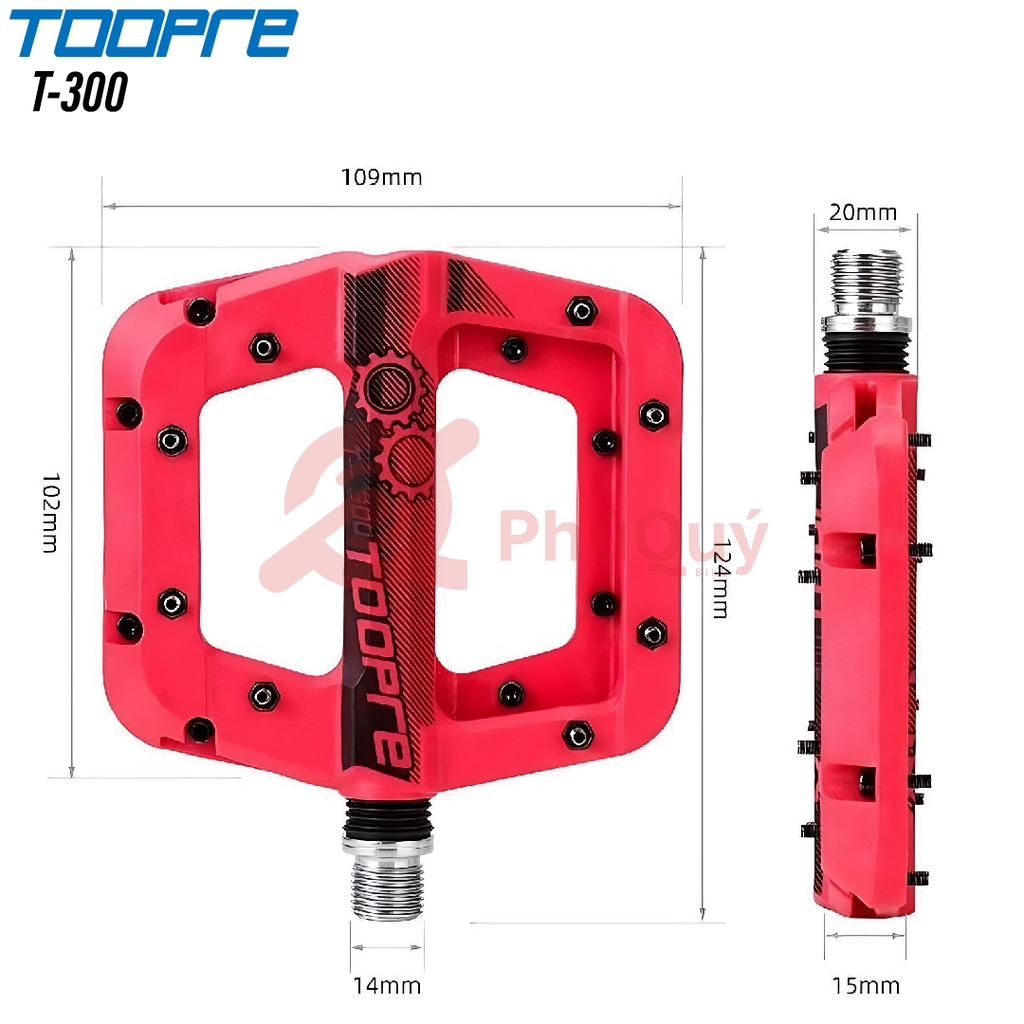 Pedal Bàn Đạp Nhựa TOOPRE T-300
