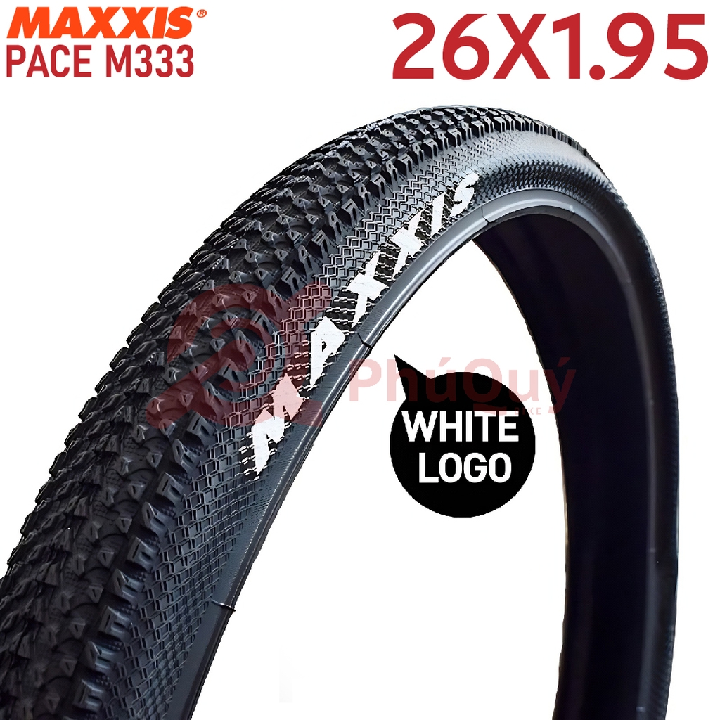 VỎ MAXXIS 26X1.95 CHỮ TRẮNG M333 VN