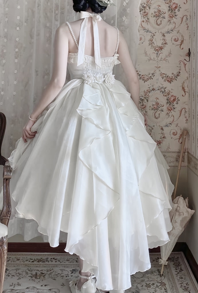 Sandy Rose ( White version )X Deep original design ELLISORDER