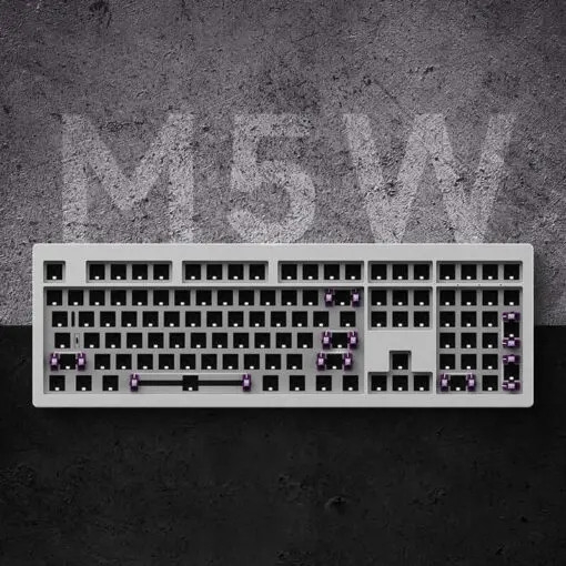 Kit Monsgeek M5W Custom Build Keyboard – 3 modes, Aluminium CNC, Gasket ...