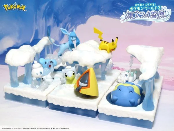 POKEMON WORLD 3 FROZEN SNOW FIELD (RANDOM) | Lostboysvn