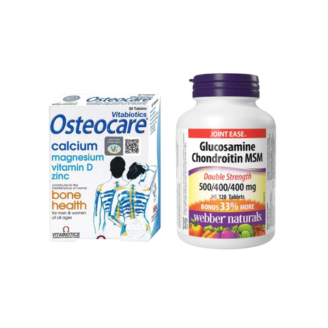 Combo Hỗ Trợ Giảm Đau Xương Khớp, Bổ Sung Canxi, Magie, Vitamin D Và ...