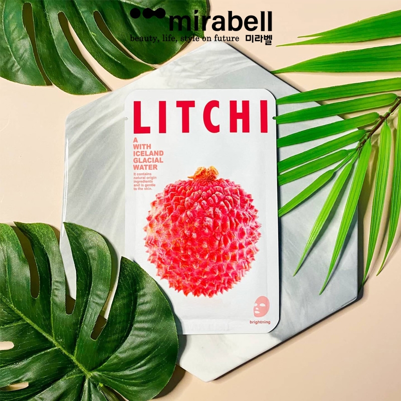 Mặt nạ chiết xuất vải She’s Lab The Iceland Litchi