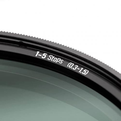 Nisi True Color ND – VARIO 1-5 Stops Pro Nano 82mm