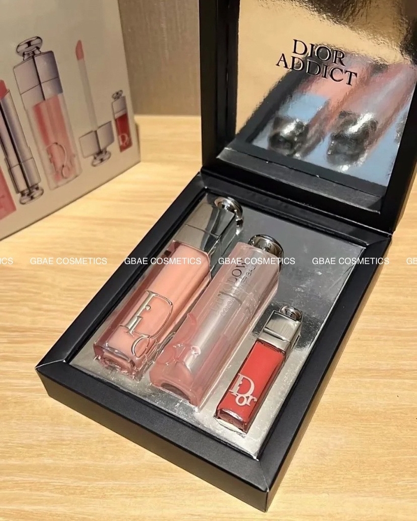 Set Son Dưỡng 3 Cây DIOR ADDICT Fullbox | Gbae.vn