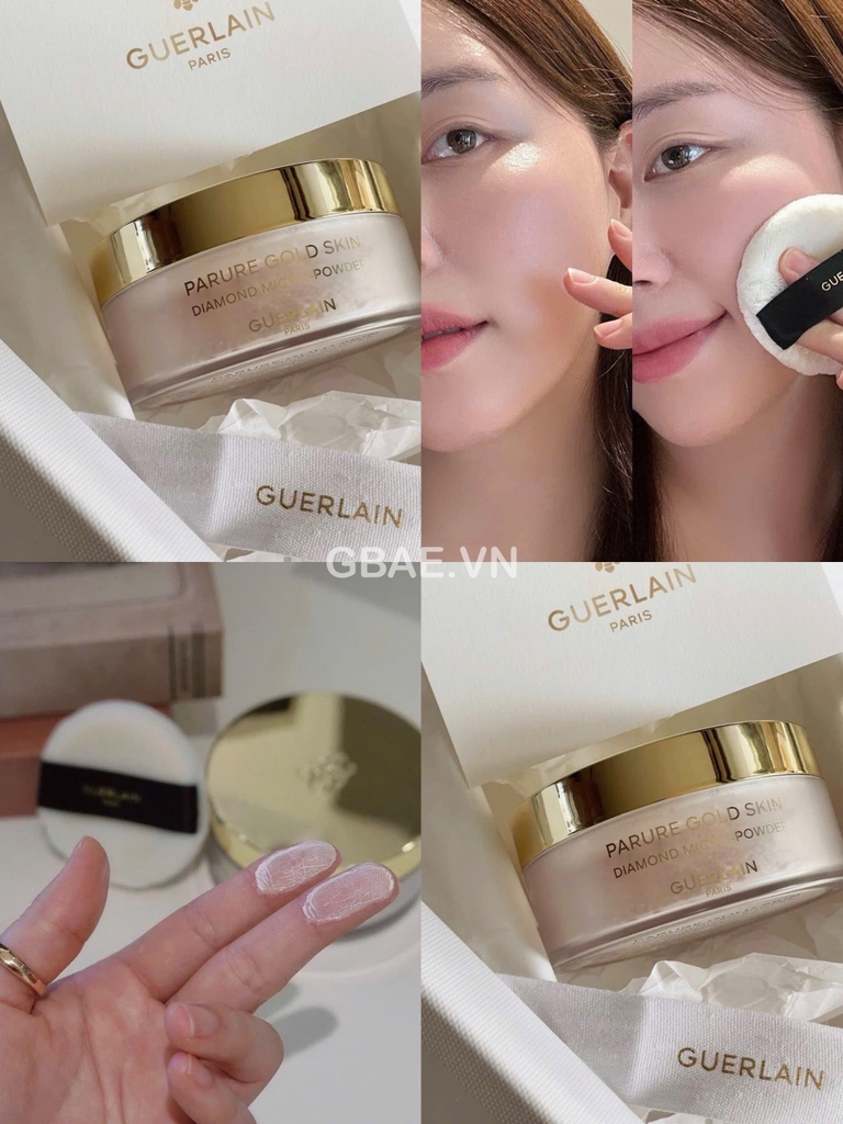 Phấn Phủ GUERLAIN Papure Gold Skin Diamond Micro-Powder | Gbae.vn