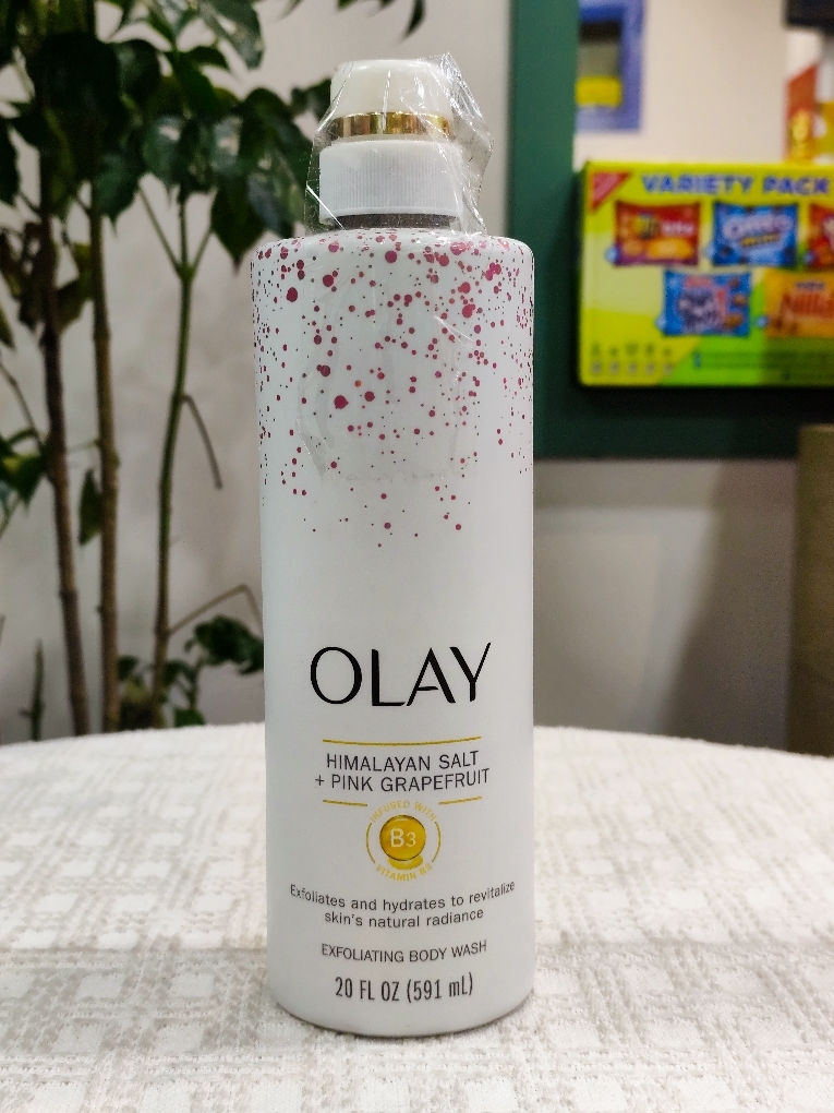 SỮA TẮM OLAY HIMALAYAN SALT + PINK GRAPEFRUIT 591ML MỸ | Kirby Mart