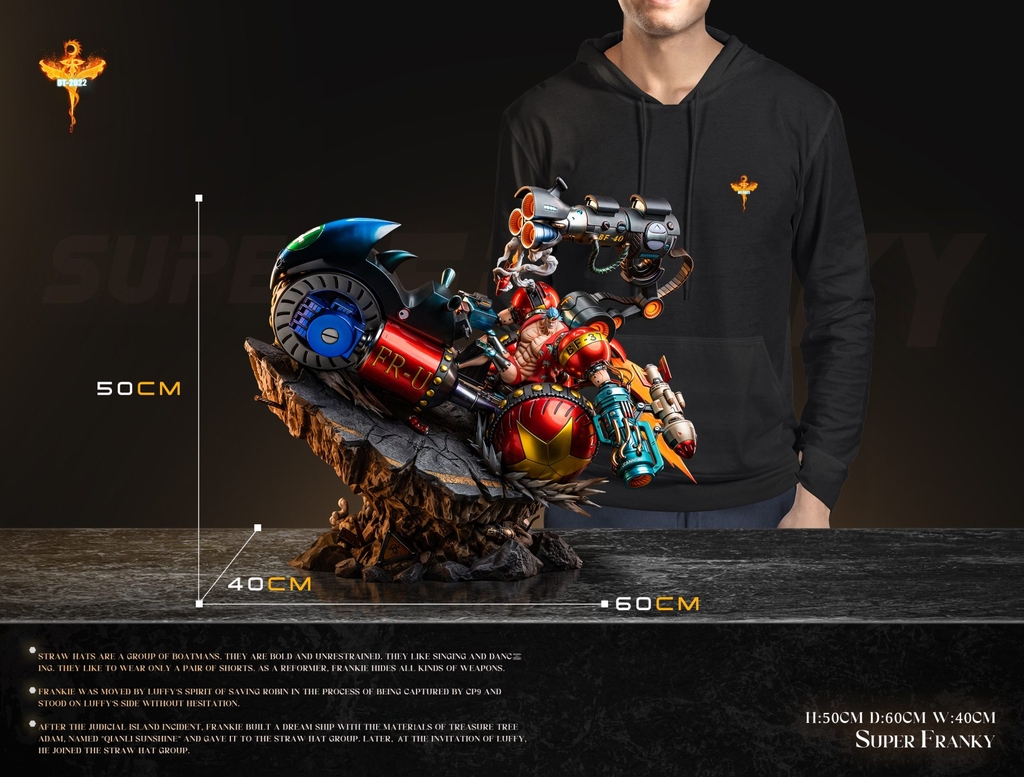 Mô hình Super Franky - OnePiece - DT Studio