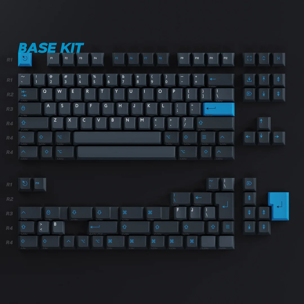 Keycap PBTFANS UMBRA - Base Kit