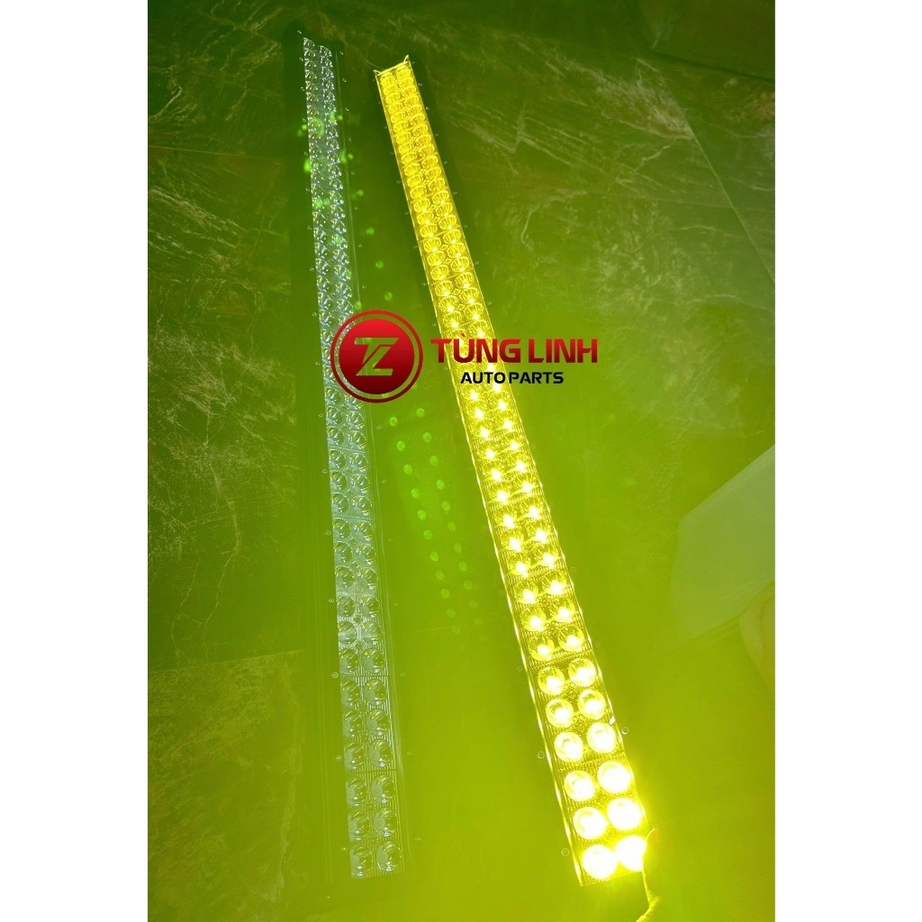 Đèn cây led 2 hàng RUNLAI trợ sáng dài 1 mét - 252W trắng và vàng 12 ...
