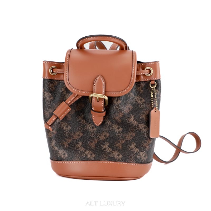 Coach Harper Backpack With Horse And Carriage Print | ALT LUXURY