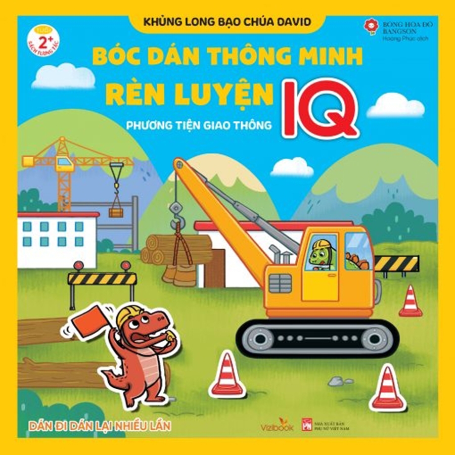 Khủng Long Bạo Chúa David - Bóc Dán Thông Minh Rèn Luyện IQ - Phương ...