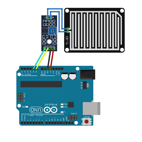 Module cảm biến mưa có cả sensor Linh Kiện 888
