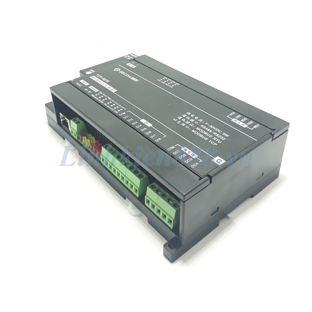 Module PLC 8DO relay 8DI cổng ra RS485 và Ethernet modbus RTU Linh Kiện 888